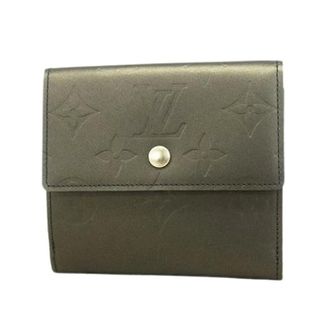 Louis Vuitton Portefeuille Pre-owned &agrave; trois volets - Femme - Pre-owned - Noir - Taille: ONE Size