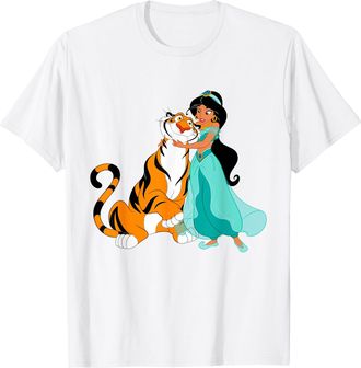 Disney Aladdin Princess Jasmine and Rajah Friends T-Shirt T-Shirt