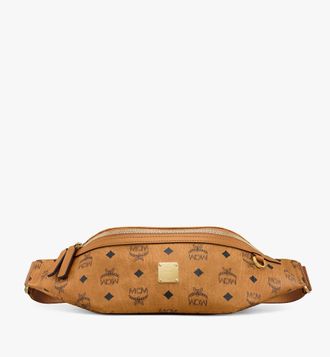 MCM Fursten G&uuml;rteltasche in Visetos COGNAC VISETOS