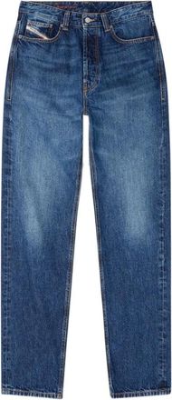Diesel Homme, Jeans, Bleu, Taille: W33 Jean Droit en Denim D&eacute;lav&eacute;