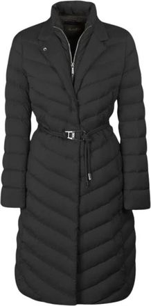 Moorer Femme, Manteaux, Noir, Taille: 40 FR Veste Odette