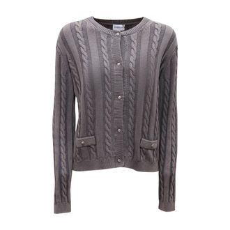 Marella Umbria Cardigan - - Knitwear - Damen - Grau - L
