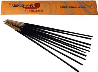 Guru Shop Auroshikha R&auml;ucherst&auml;bchen - Sandelholz/Safran, 23x3x0 cm