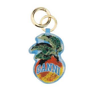 Ganni Apfelf&ouml;rmiger Schl&uuml;sselanh&auml;nger - - Accessories - Damen - Mehrfarbig - ONE SIZE