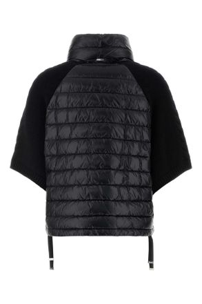 Herno Womens Down Jacket Black Exterior Nylon