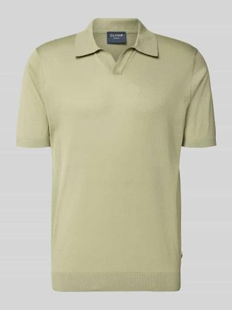 Olymp Level 5 Slim Fit Poloshirt aus Lyocell-Baumwoll-Mix