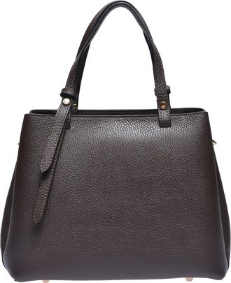 Isabella Rhea Kastanienbraun Rindsledertasche