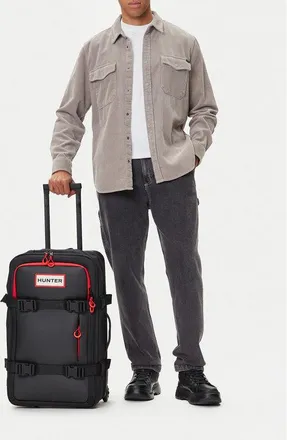 Hunter Mittlerer Koffer CEO-HTR-WAL-004-M Schwarz