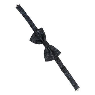 Dolce & Gabbana Homme, Accessoires, Noir, Taille: ONE Size papillon pr&eacute;-nou&eacute; Paisley