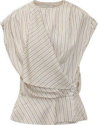 Iro Iro, Femme, Blouses et Chemises, Beige, Taille: 34 FR Uttopia Top