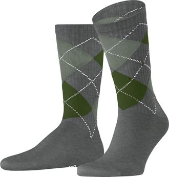 Burlington Herren Socken Bond Street M So Baumwolle einfarbig 1 Paar, Grau Light Grey Melange 3390, 40-46
