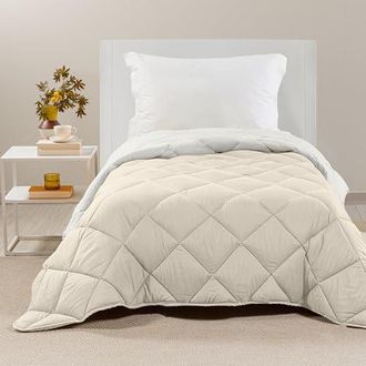 Caleffi Bettdecke 200x200 cm aus 100% Mikrofaser - Steppdecke, Duvet, Sommerdecke, Decke 200x200, Blanket, Bettdecken, Bettdecke 155x220, Weich & Langlebig fü