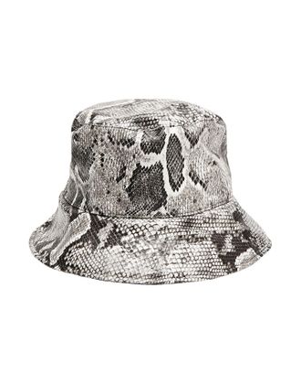 8 by YOOX SNAKE PRINTED BUCKET HAT