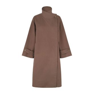 Lollys Laundry Vestes - Femme - Manteaux - Brun - Taille: 36 FR