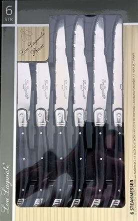 Lou Laguiole STEAKMESSER SET 6 TEILIG
