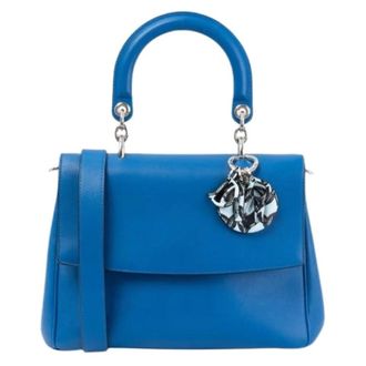 Herm&egrave;s Pre-owned Cuir sacs-main - Femme - Pre-owned - Bleu - Taille: ONE Size