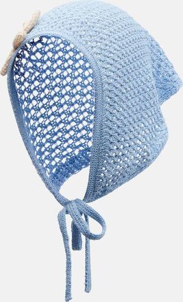 Bananhot Foulard en crochet &agrave; appliqu&eacute;