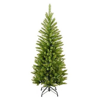 National Tree Company Künstlicher Weihnachtsbaum mit Ständer, Kingswood Tanne, Bleistift, 2,7 m, 1,2 m