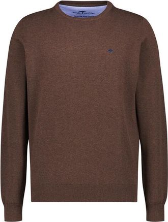Fynch-Hatton Fynch-Hatton Herren Pullover braun unifarben