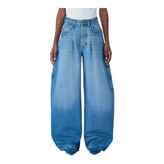 Jacquemus Wide-leg Ovalo Jeans - - Jeans - Damen - Blau - W27