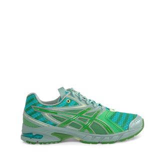 Asics Gr&uuml;ne Mesh-Sneaker mit reflektierenden Details - - Shoes - Herren - Gr&uuml;n - 42 EU