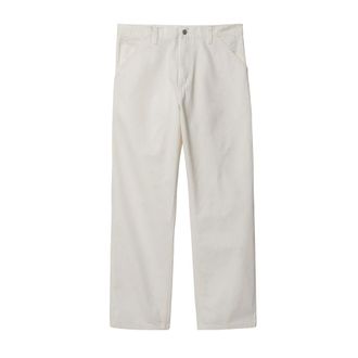 Carhartt Work in Progress Homme, Pantalons, Blanc, Taille: W31 Pantalons