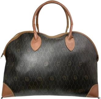 Dior Sac &agrave; main vintage en cuir Pre-owned - Femme - Pre-owned - Brun - Taille: ONE Size