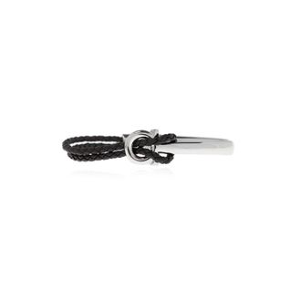 Ferragamo Armband mit graviertem Logo - - Accessories - Herren - Grau - M