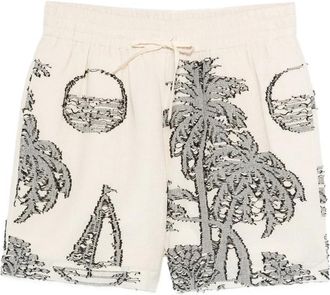 Maison Labiche Tree-embroidered Shorts