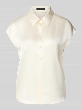 Luisa Cerano Regular Fit Bluse aus Seide mit Knopfleiste
