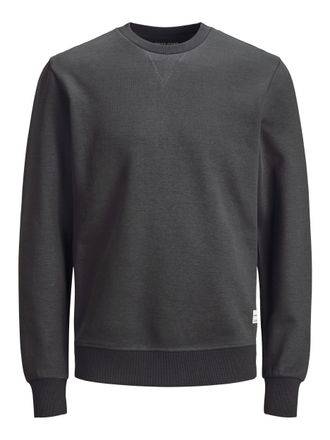 Jack & Jones Herren JJEBASIC Sweat Crew Neck NOOS 12181903, Asphalt/REG, XXL