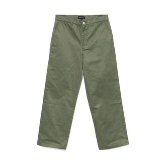 Purple Homme, Pantalons, Vert, Taille: W34 Jean Vert Olive avec Poches