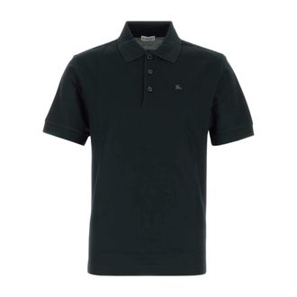 Burberry Piquet Polohemd - - Tops - Herren - Schwarzk - XL