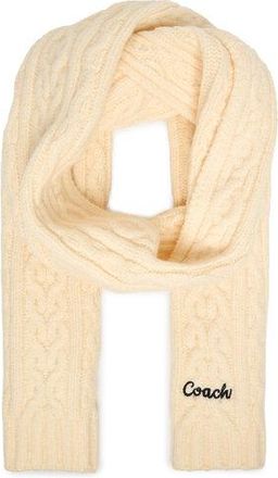 Coach Schal CCL89 &Eacute;cru