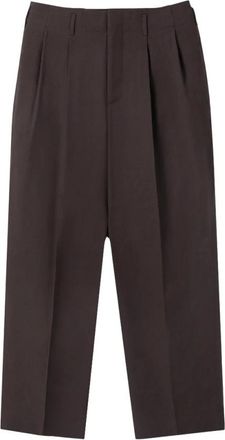 Recto Homme, Pantalons, Brun, Taille: XL Pantalon Pliss&eacute; en M&eacute;lange de Lin
