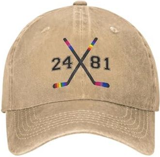 Generic Casquette dHomme, Casquette Baseball lav&eacute;e, rivalit&eacute; chauff&eacute;e, Pride, Logo Hockey, Chapeau Routier d&eacute;t&eacute; pour Hommes, randonn&eacute;e d&eacute;contract&eacute;e Adulte, p&ecirc;