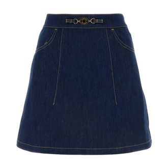 Patou Stylischer Denimrock f&uuml;r Frauen - - Skirts - Damen - Blau - S