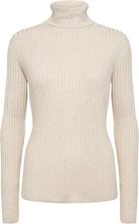 Soyaconcept Rollkragenpullover SC-DOLLIE 483 Viskosemischung, Rippstrick, Rollkragen