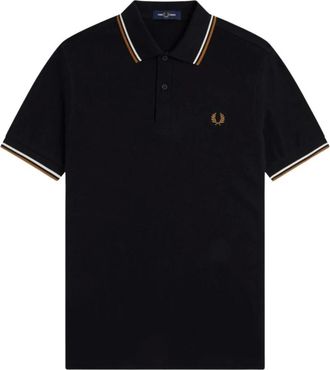 Fred Perry Homme, Tops, Noir, Taille: L M3600 Polo