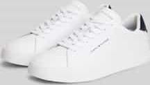 Tommy Hilfiger Sneaker aus Leder-Mix mit Label-Details