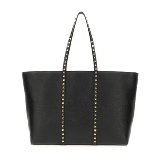 Valentino Garavani Femme, Sacs, Noir, Taille: ONE Size Sac cabas Rockstud