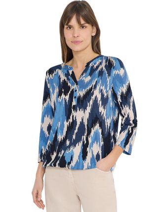 Cecil Shirt im Tunika-Look Cloud Blue XXL