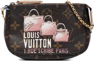 Louis Vuitton Crossbody Bags - Monogram Affiche Mini Pochette Accessoires - Gr. unisize - in Braun - f&uuml;r Damen