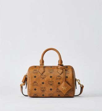 MCM Ella Boston Tasche in Visetos