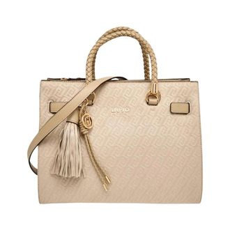 Liu Jo Femme, Sacs, Beige, Taille: ONE Size Sac &agrave; main avec bandouli&egrave;re et poche int&eacute;rieure