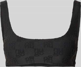 HUGO BOSS Bikini-Oberteil mit Strukturmuster Modell TERRY MONO_BRALETTE