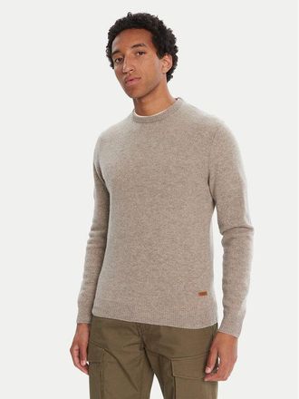 Barbour Pullover Patch Crew MKN0584ST51 Beige Regular Fit