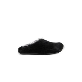 Marni Long-hair Calfskin Fussbett Sabot