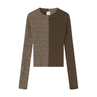 Nanushka Damen, Strickwaren, Braun, SGr&ouml;&szlig;e