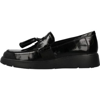 Geox Femme, Chaussures, Noir, Taille: 40 EU Mocassins Arlara